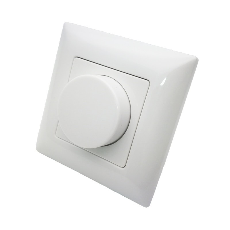 New led Dimmer 220V KS LED Wall Mount Manual Knob Panel Triac Dimmer ...