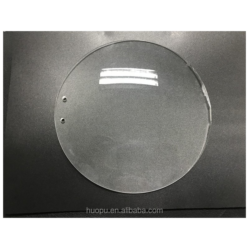 Plastic acrylic diameter 180mm optical double convex lens for ...