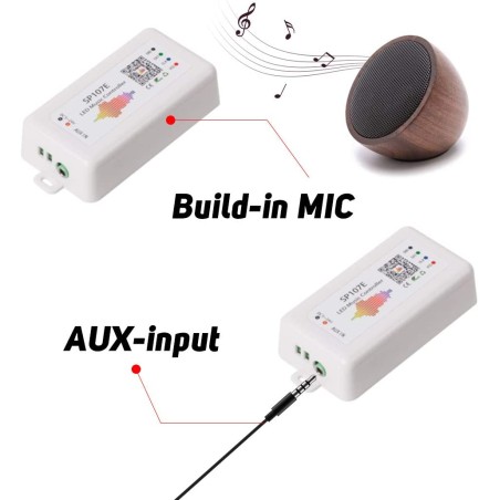 SP107E Music Bluetooth Full Color Controller iOS/Andriod App Control ...