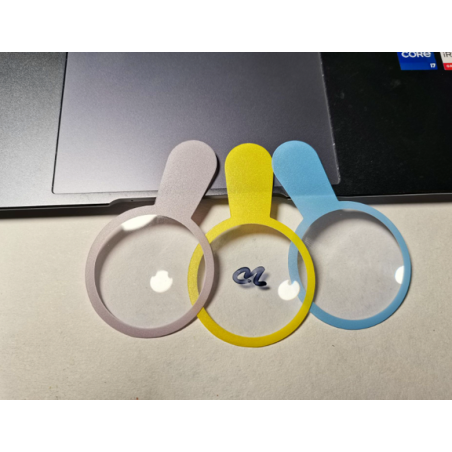 4X Magnifier Magnification Magnifying Fresnel LENS Pocket Credit Card ...
