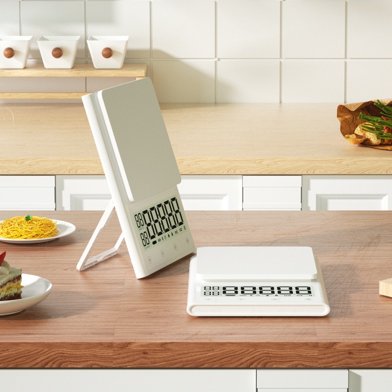 Kitchen Home Digital Scale with 0.1g Precision, Timer, Coffee Alarm ...