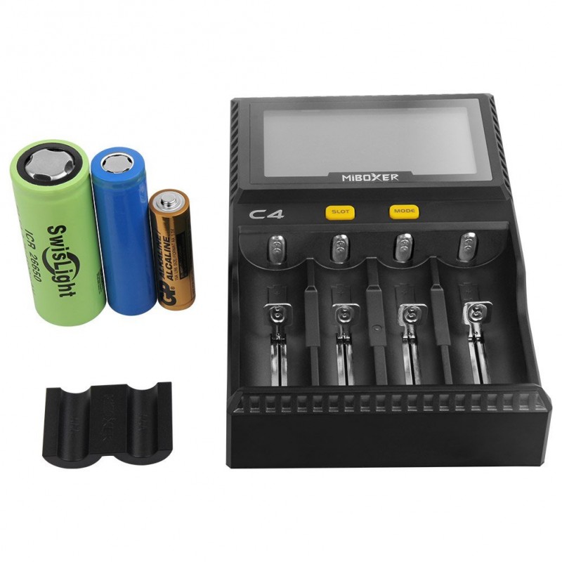 Battery Smart Charger Universal Intelligent 4 Slot