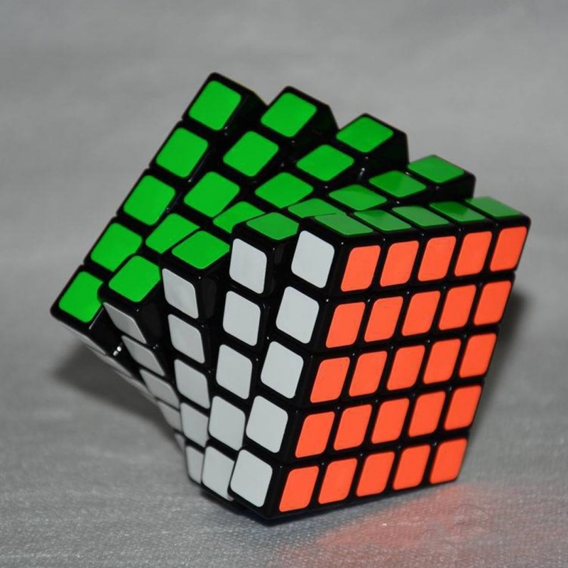 Shengshou Linglong 5x5 Square Shape Speed Magic Cube Puzzle Children ...